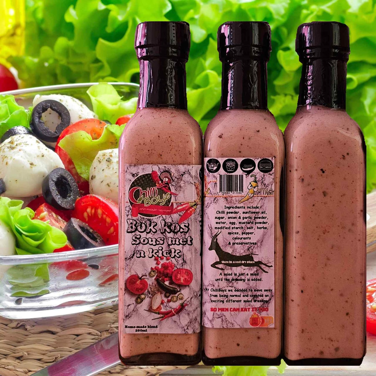 ChilliBoyz - Bok Kos Sous - Boldly Elevate Your Salad Experience